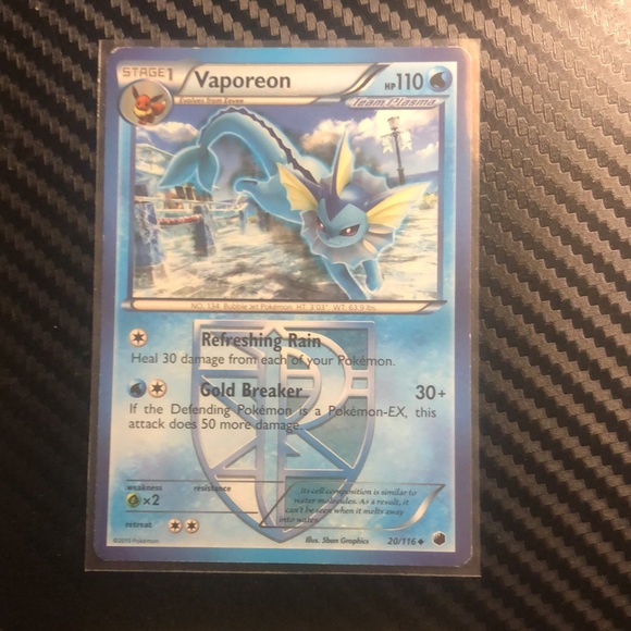 Pokemon | Other | Full Set Of Pristine Eevee Evolution Cards All Kept ...